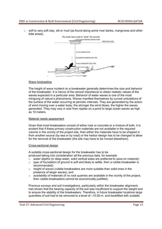 Unit 37: Advanced Civil Engineering | PDF