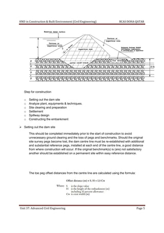 Unit 37: Advanced Civil Engineering | PDF | Civil Engineering Industry ...