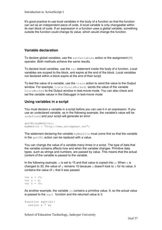 Final action script for visual basic | DOC