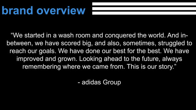Adidas - Communications Evaluation and Recommendation | PPT