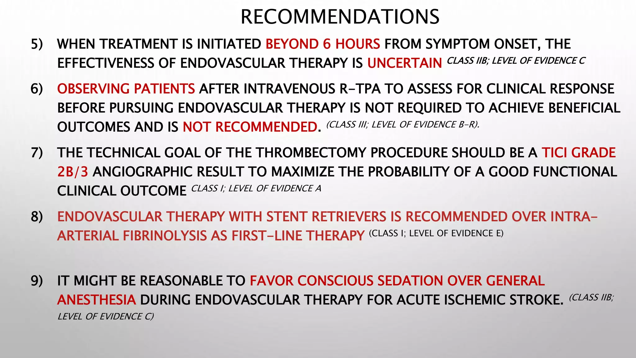 Recent Advances In Thrombolysis In Stroke Patient | PPTX