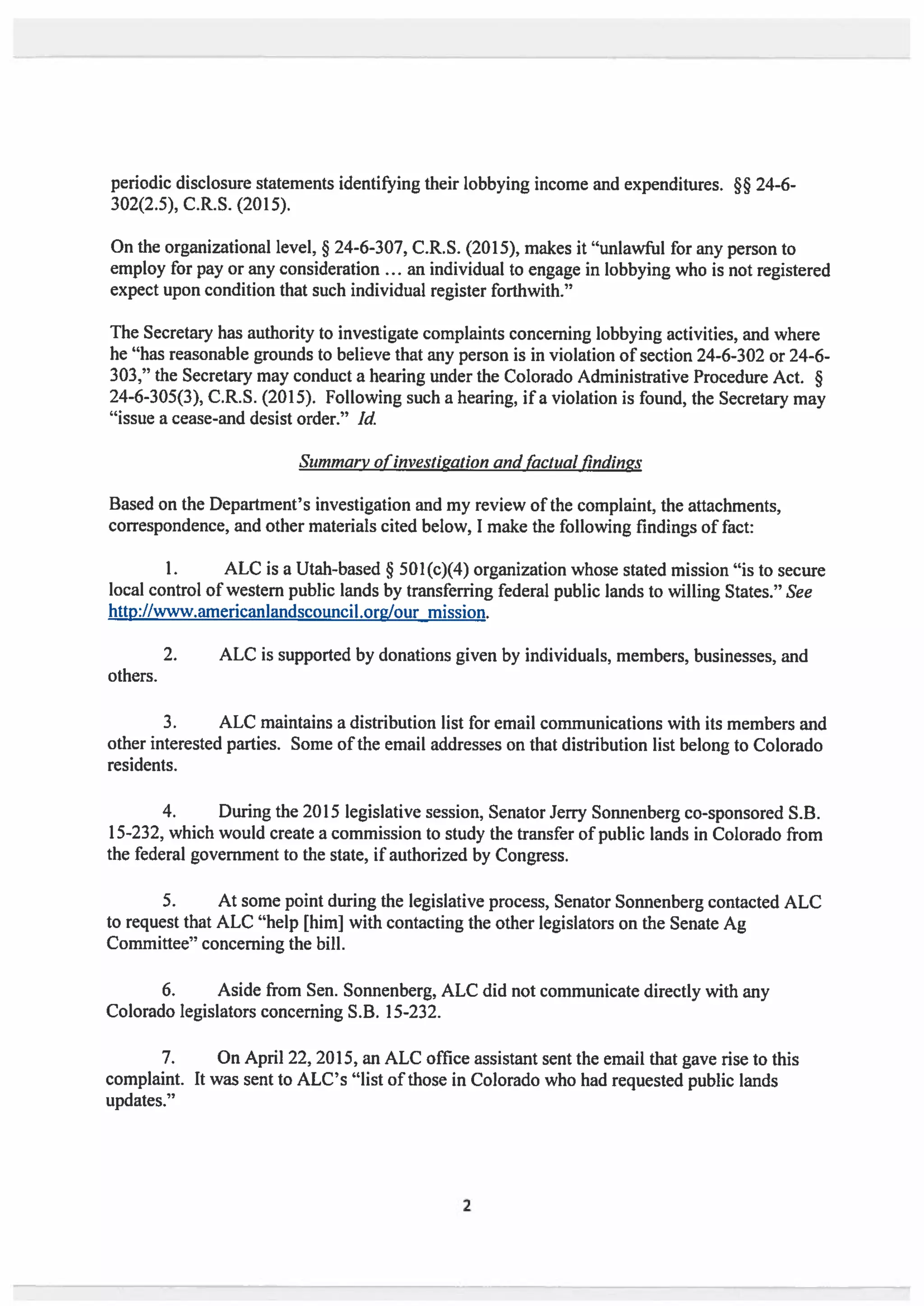 Final Agency Decision | PDF