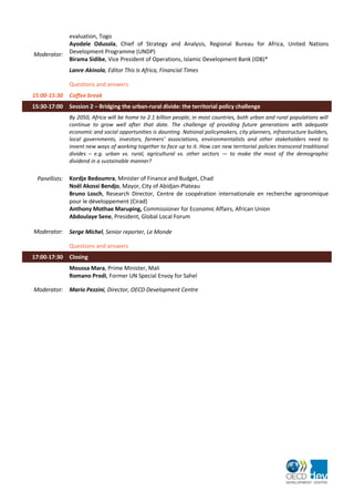 Final Agenda Africa Forum 2014 | PDF