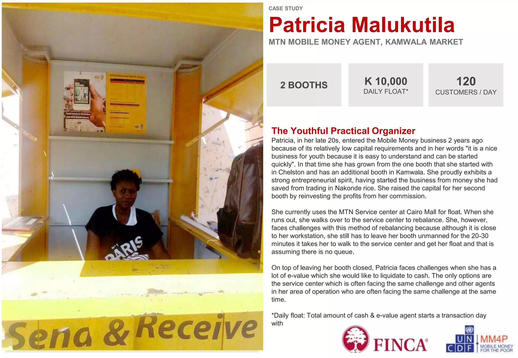 Mobile Money Agent Case Studies | PPTX