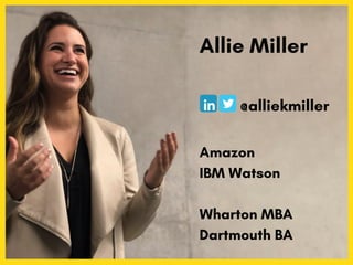 7 Steps to Design, Build, and Scale an AI Product by Allie Miller at # ...