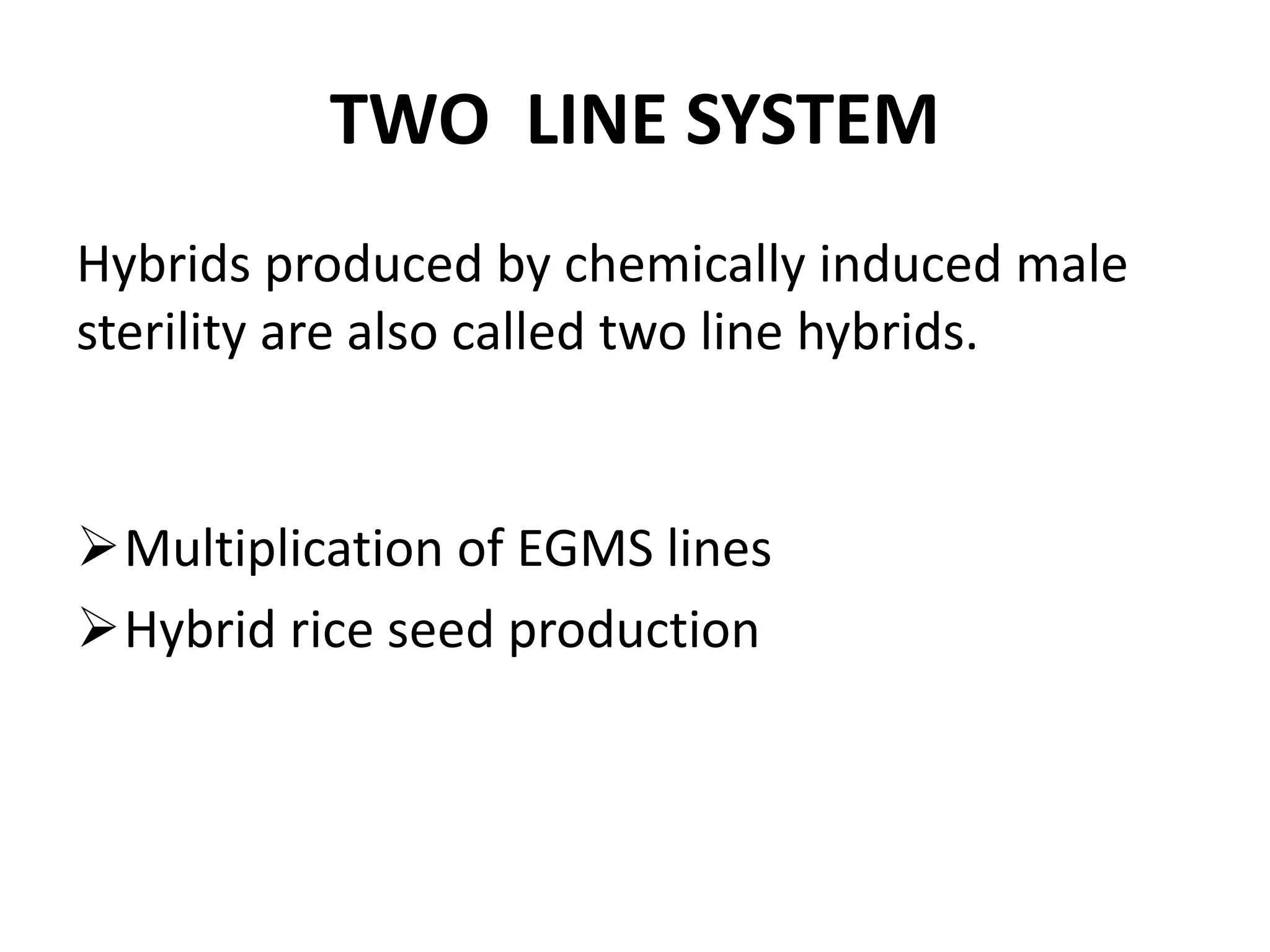 Hybrid seed technology | PPTX