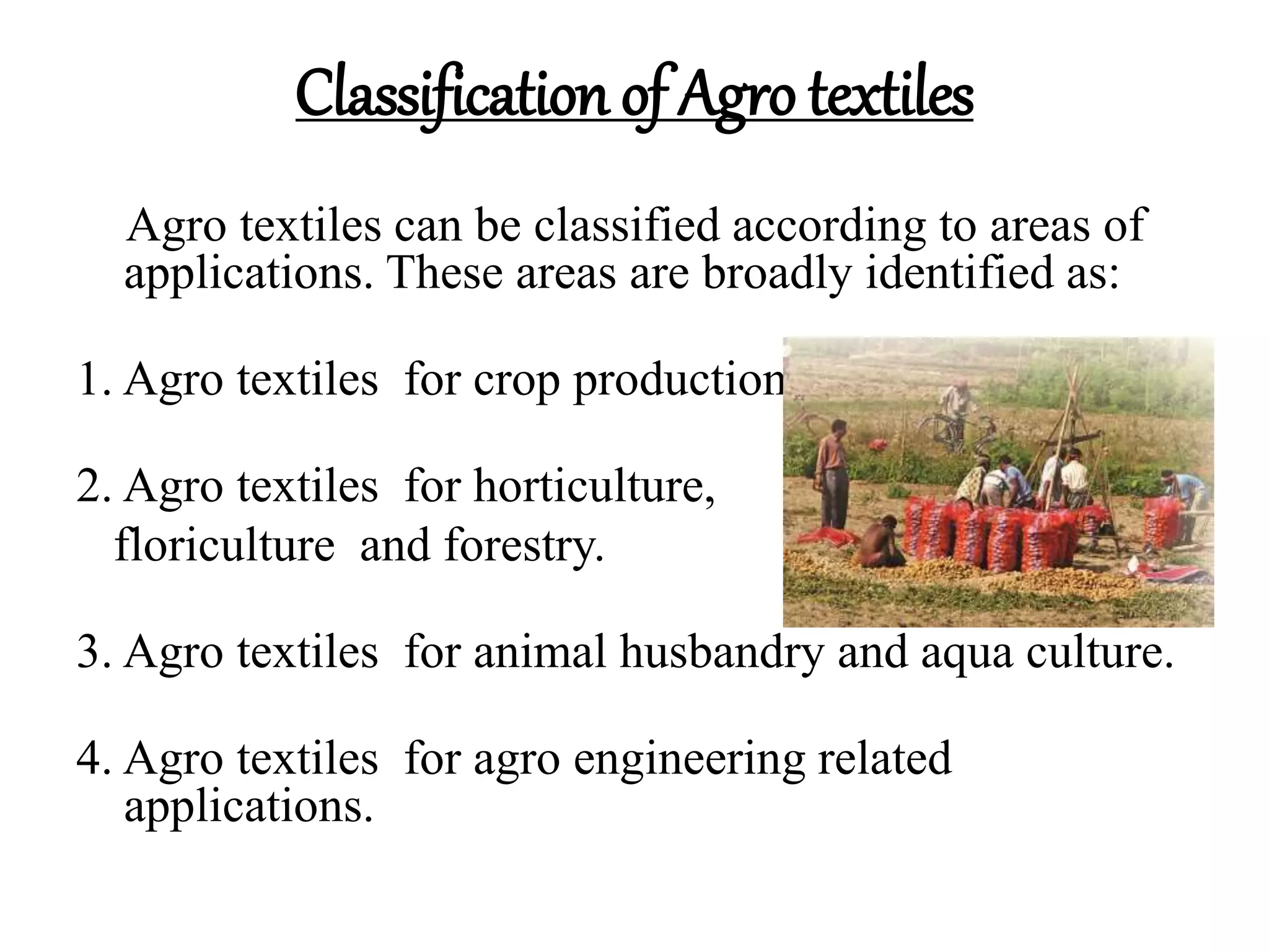 Agro textile | PPT