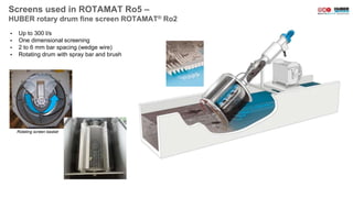 Compact & Complete Plant: ROTAMAT® Ro5 a new concept in headworks ...