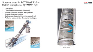 Compact & Complete Plant: ROTAMAT® Ro5 a new concept in headworks ...