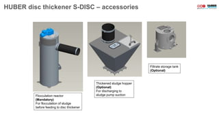 HUBER disc thickener S-DISC: Effective and efficient sludge thickening ...