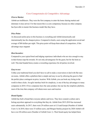 Airbnb Strategic Analysis | PDF