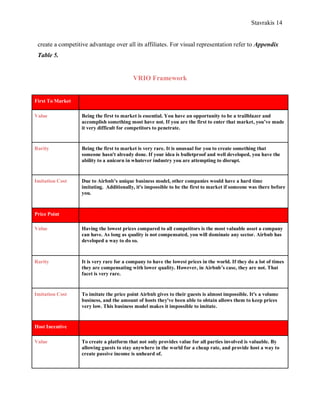 Airbnb Strategic Analysis | PDF