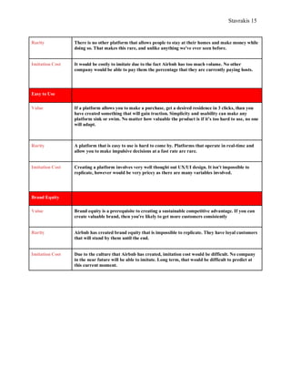 Airbnb Strategic Analysis | PDF