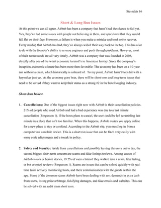 Airbnb Strategic Analysis | PDF