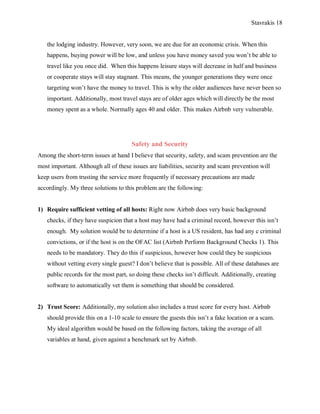 Airbnb Strategic Analysis | PDF