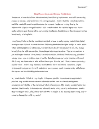 Airbnb Strategic Analysis | PDF