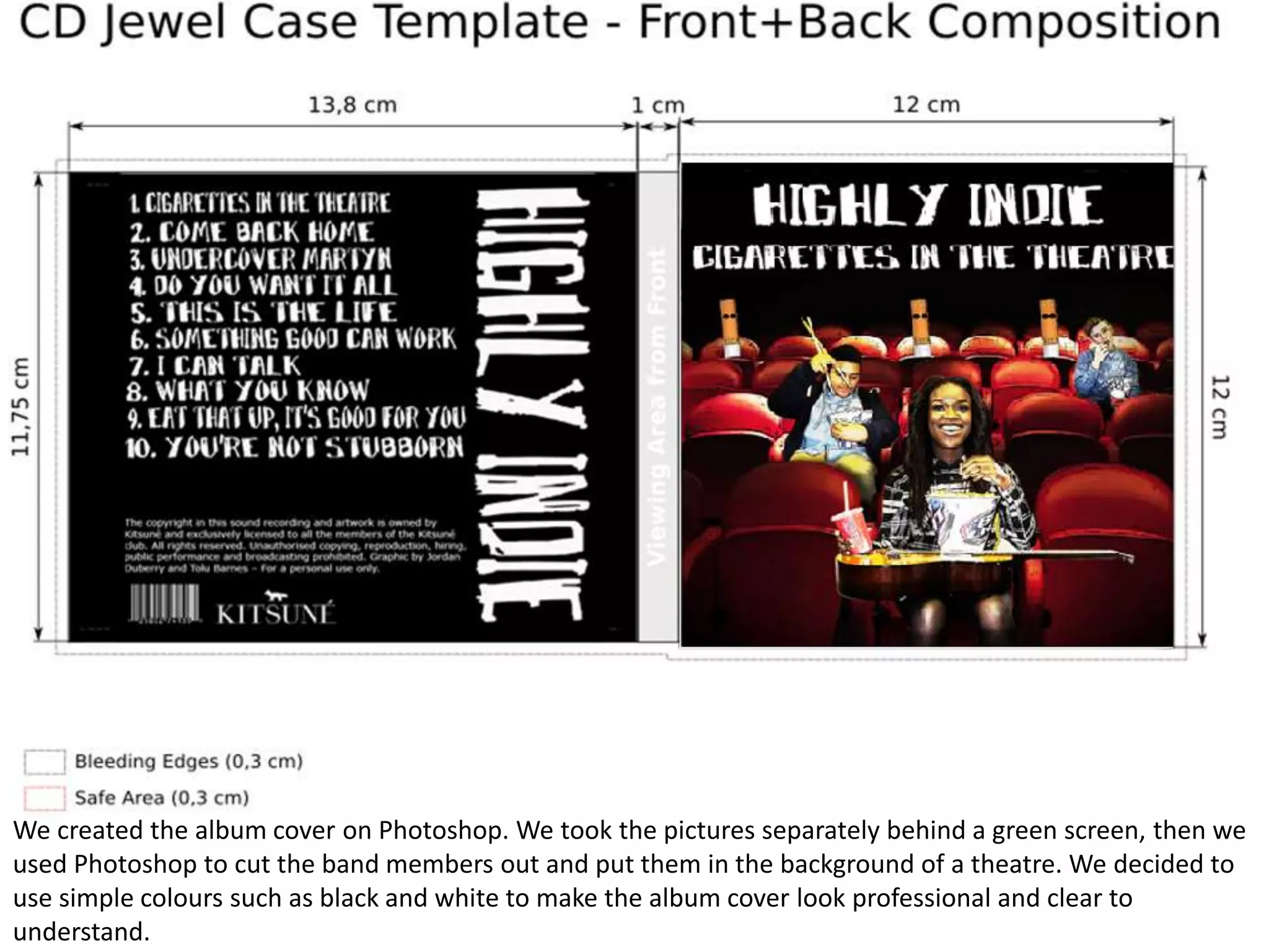 Final album cover | PPT