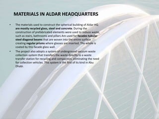 Aldar Headquarters Dubai | PPTX