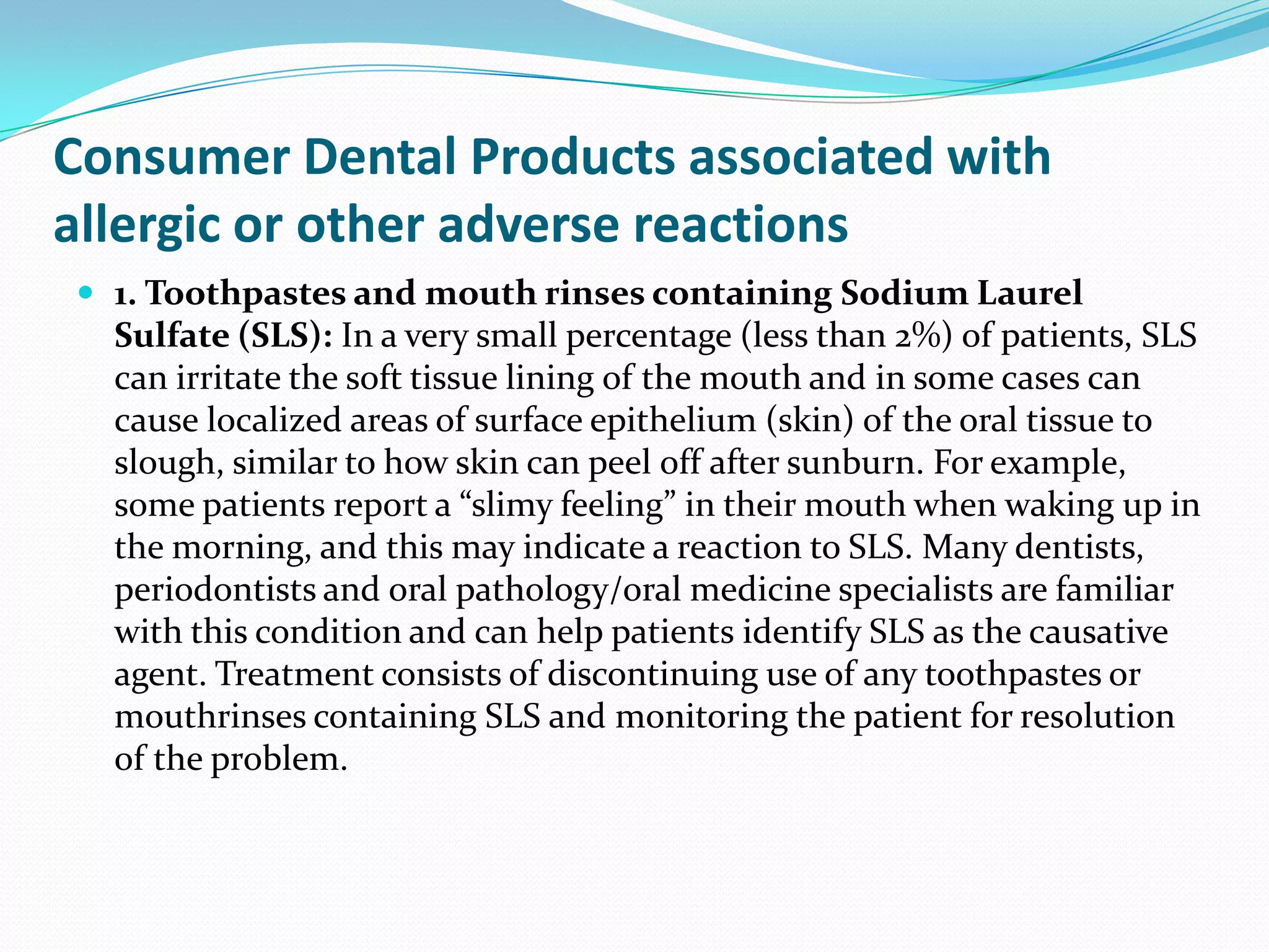 importance of history of allergy in dentistry | PPTX