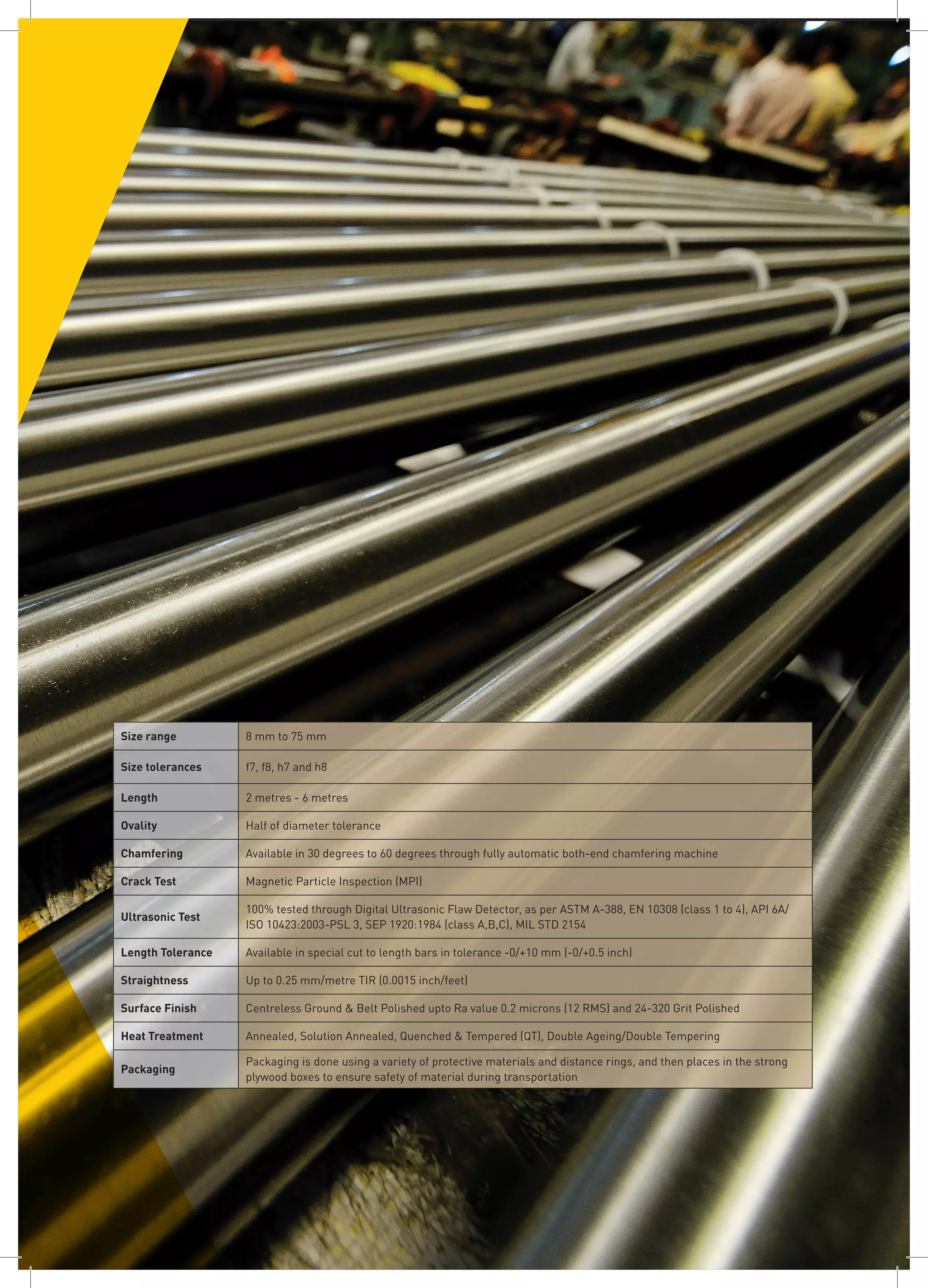 Stainless Steel Catalog - Ambica Steels Limited | PDF