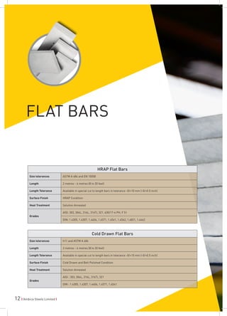 Stainless Steel Catalog - Ambica Steels Limited | PDF
