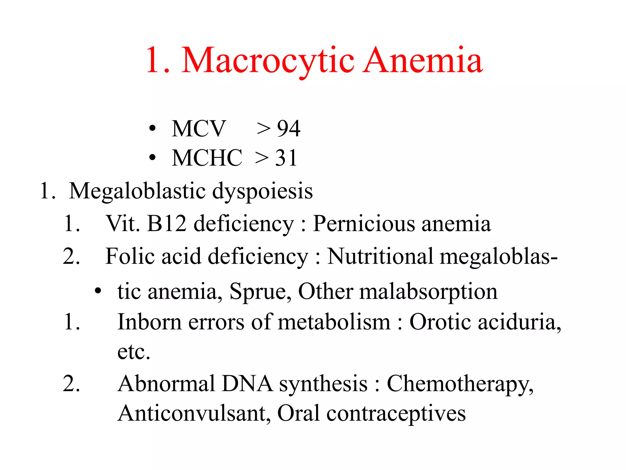 Anaemia pathology ppt | PPTX