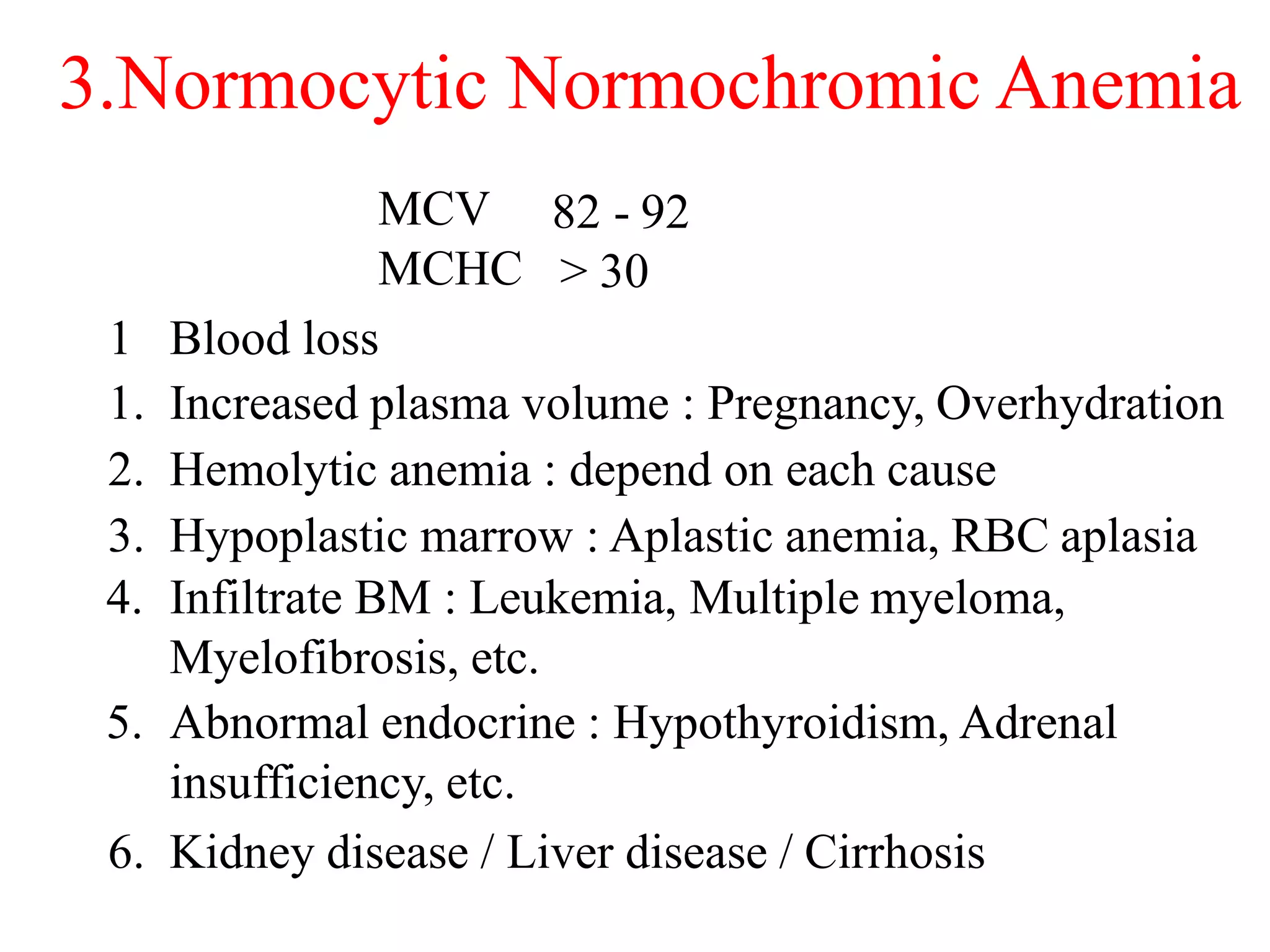 Anaemia pathology ppt | PPTX