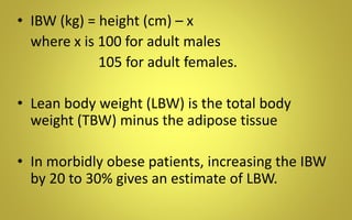 ANAESTHETIC CONSIDERATION FOR MORBID OBESITY FOR NON BARIATRIC SURGERY ...