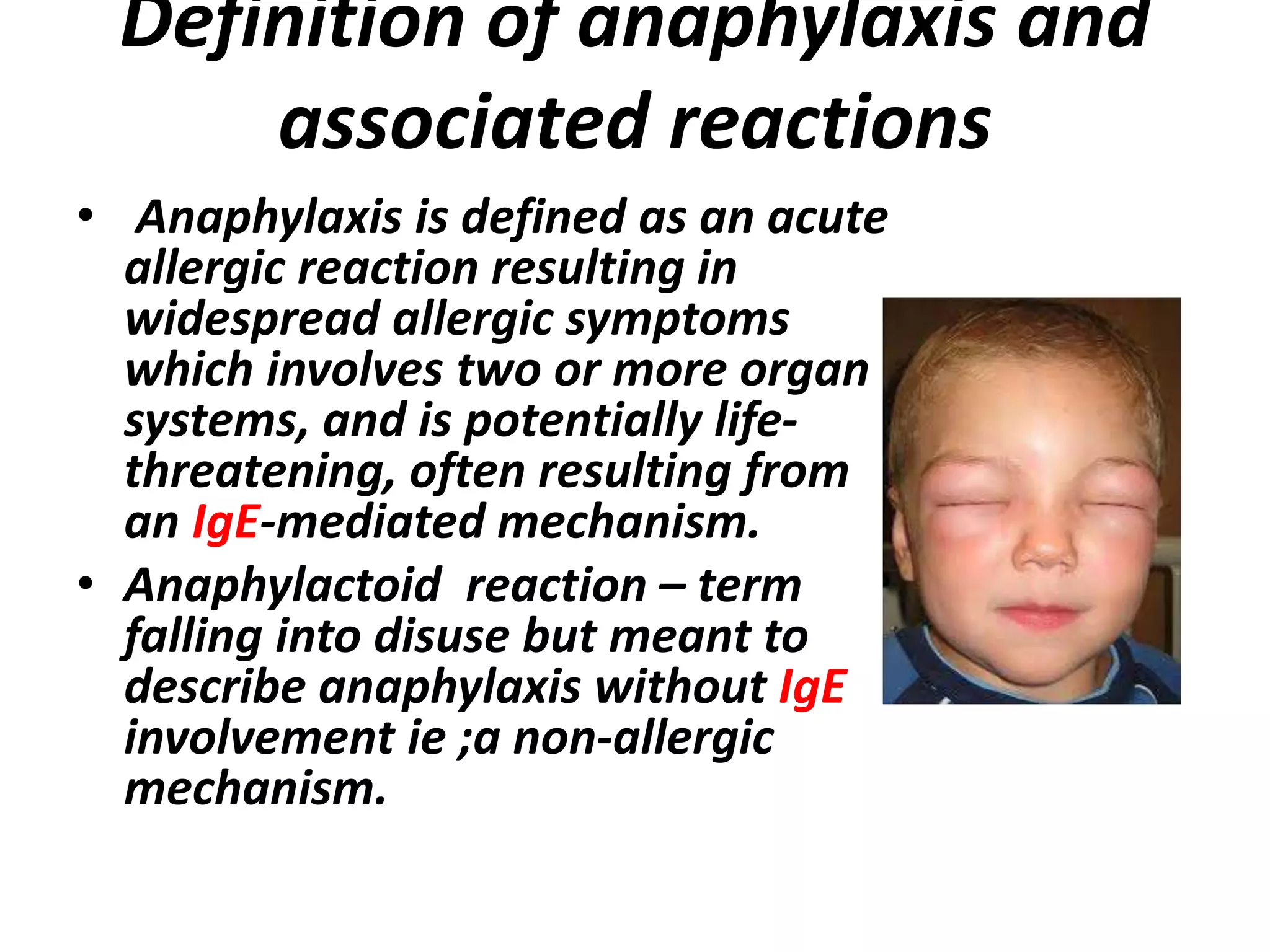 Final anaphylactic reactions and anaphylactic shock | PPTX