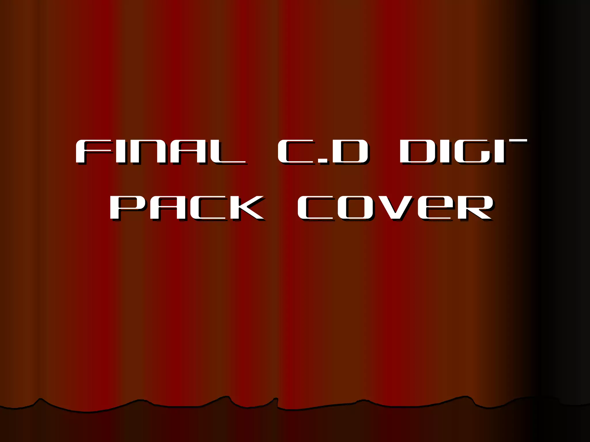 Final Ancillary task | PPT