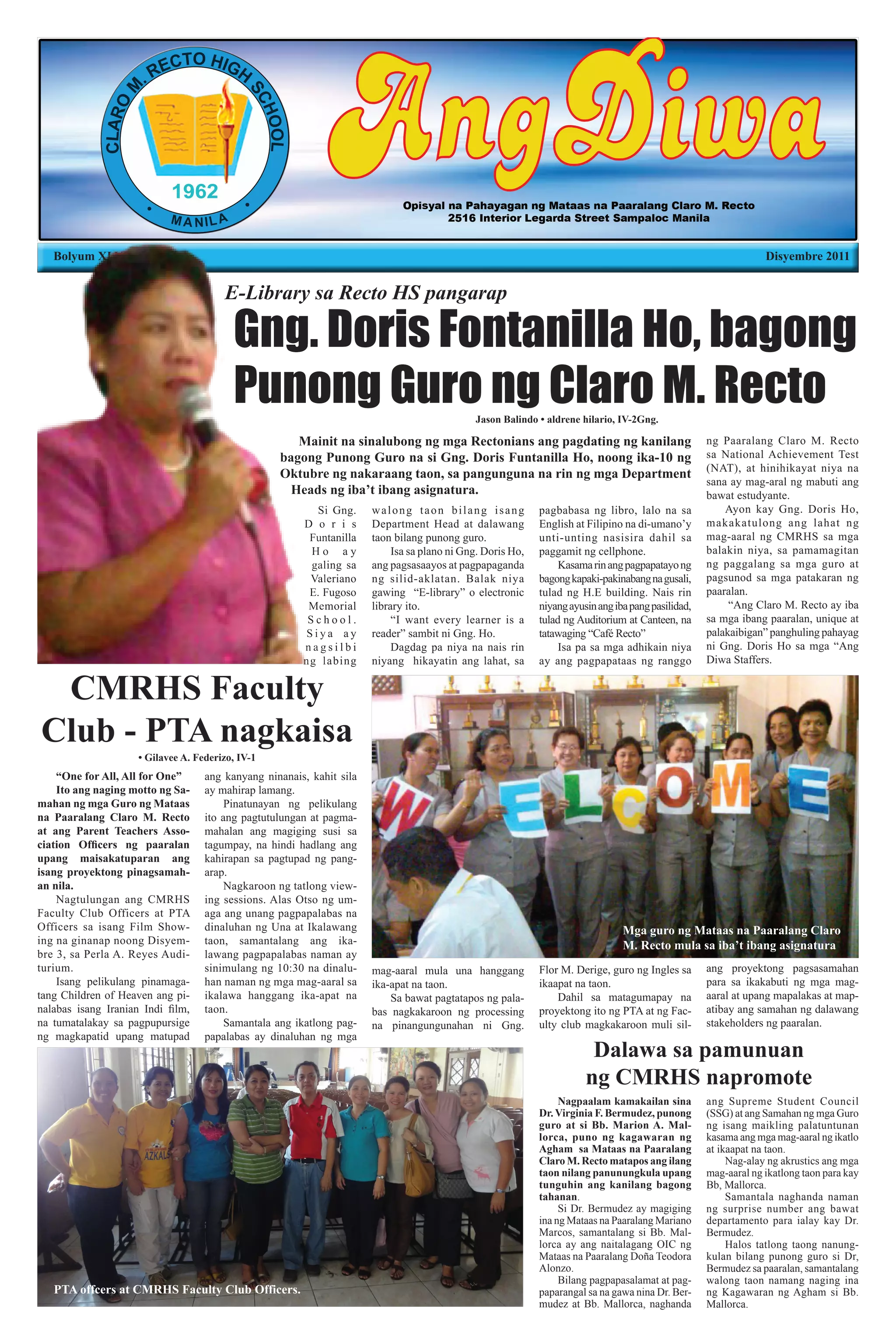 Final ang diwa 2011 | PDF