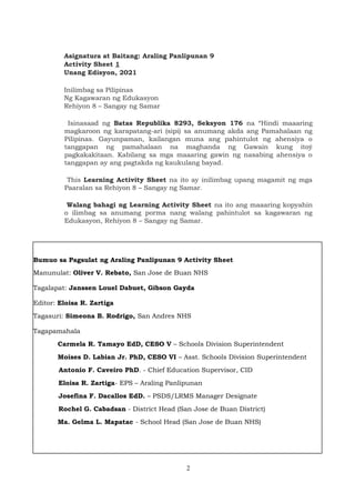 final_AP9_Q4_LAS1_wk1_Mga Palatandaan ng ....docx