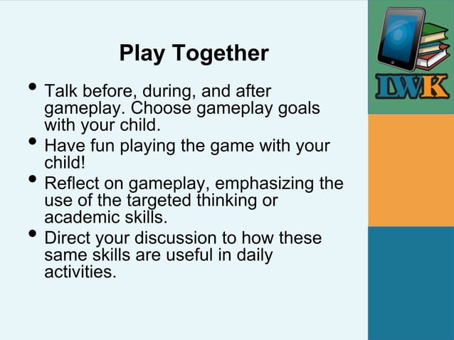 Generalization of Game-Based Learning for Children with ADHD | PPTX