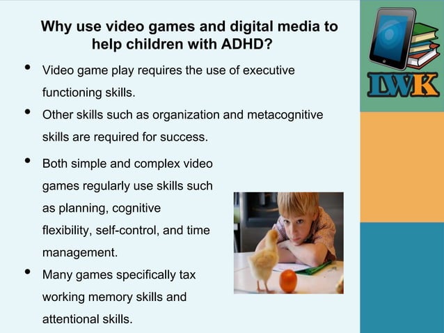 Generalization of Game-Based Learning for Children with ADHD | PPTX