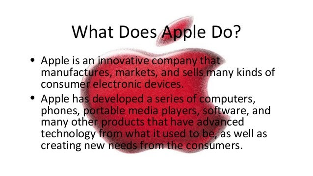 Things you need to know about Apple INC