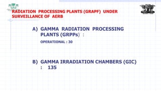 Final Applications of Gamma Radiation Processing Plants | PPTX