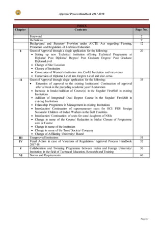 Final approval process handbook 2017 18 | PDF