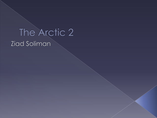 Final Arctic Gd Ppt | PPT