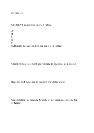 Final Argumentative Position or Proposal Essay for ENG 2100Thi.docx