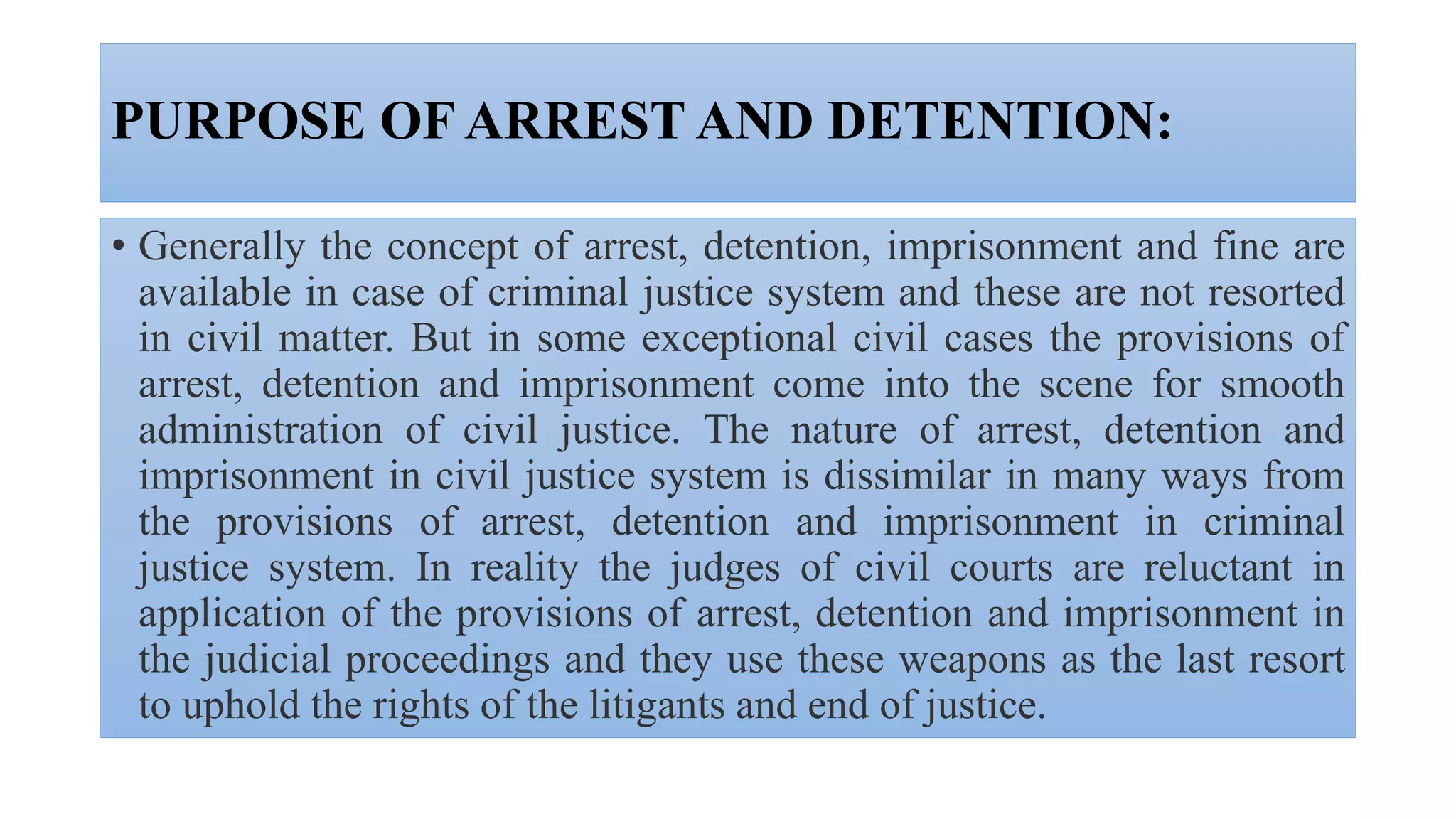 Arrest and Detention Under Code of Civil Procedure; A Critique.pptx