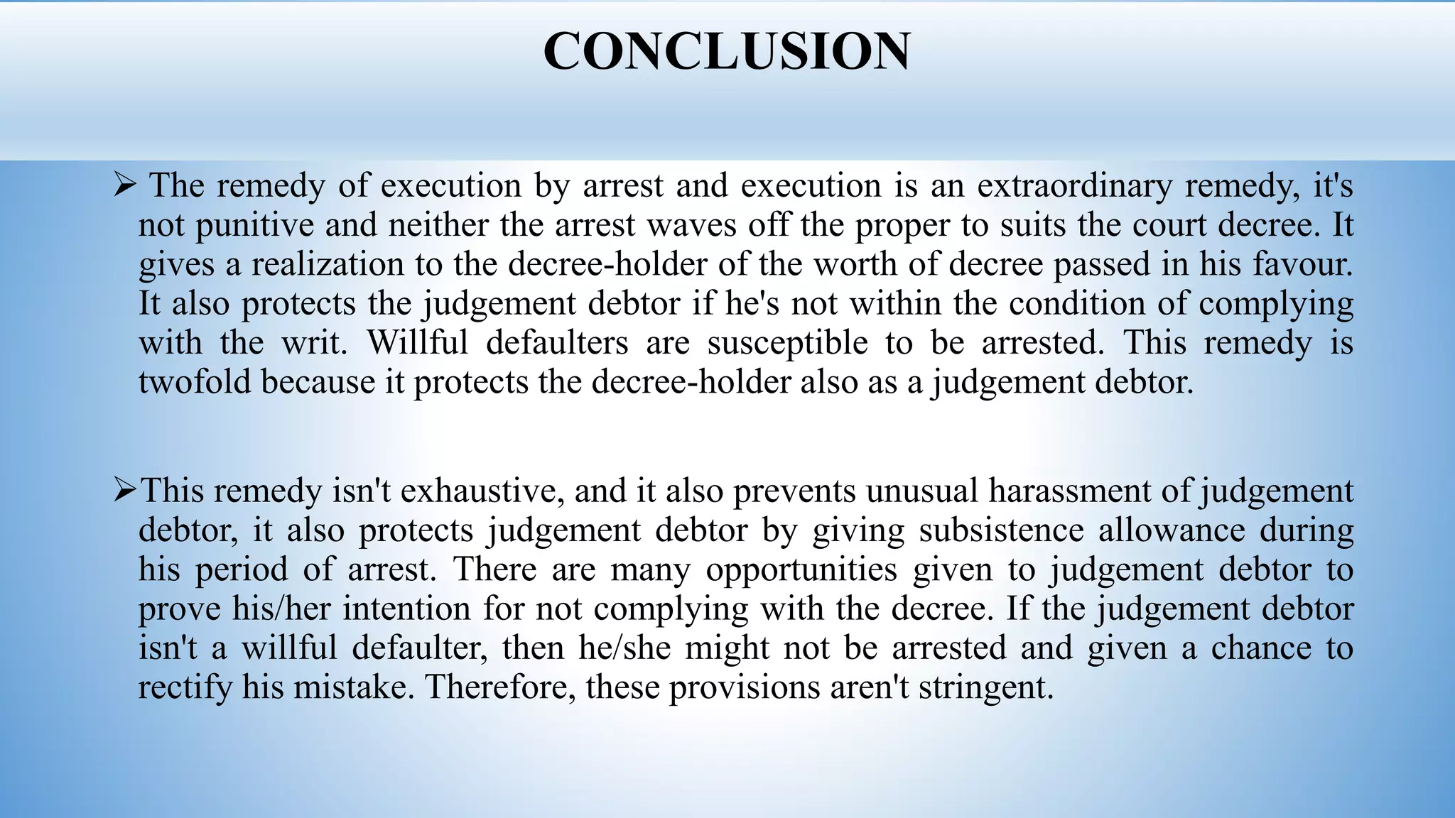 Arrest and Detention Under Code of Civil Procedure; A Critique.pptx