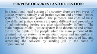 Arrest and Detention Under Code of Civil Procedure; A Critique.pptx