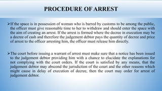 Arrest and Detention Under Code of Civil Procedure; A Critique.pptx