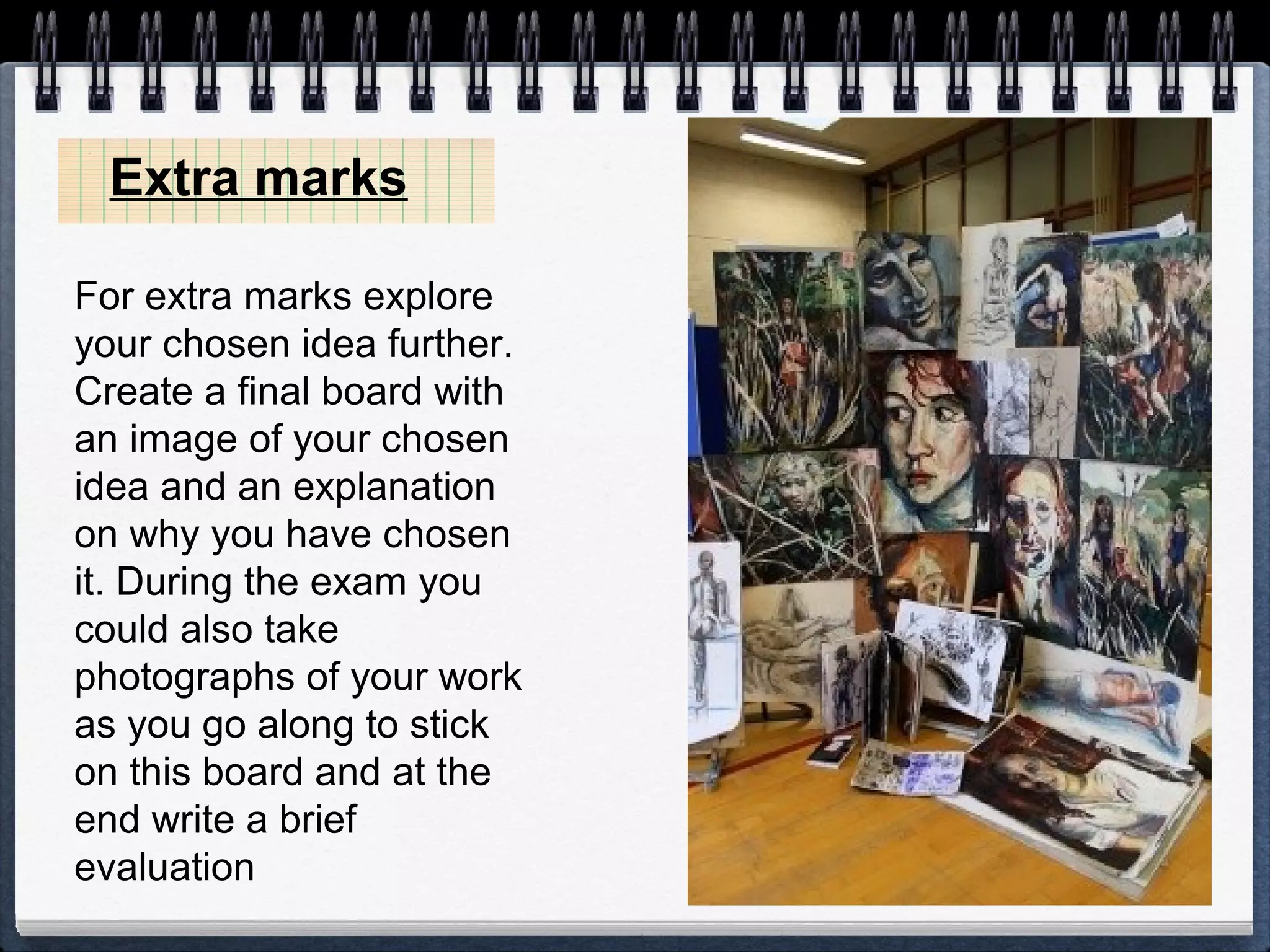 Final art exam designs | PPT