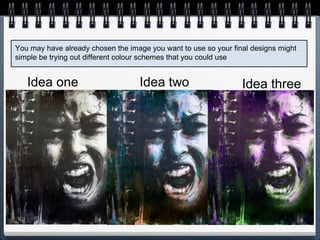 Final art exam designs | PPT