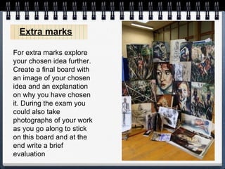 Final art exam designs | PPT