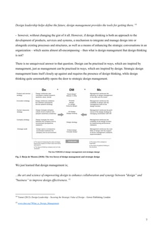Design Management Excellence | PDF