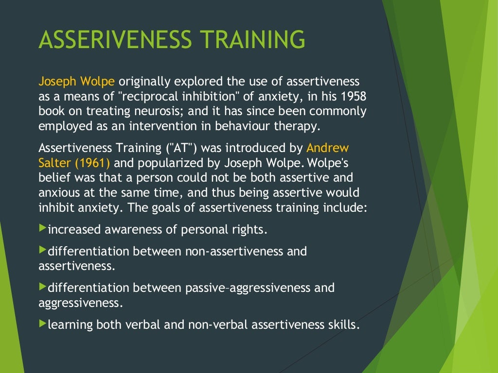 Assertiveness Training