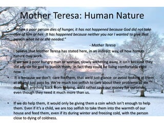 Human Nature (Final Assesment) | PPTX