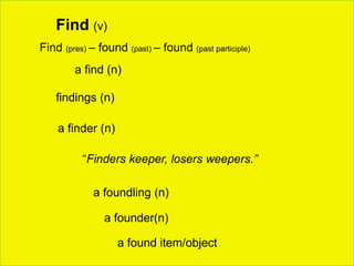 Final assessment Found item for the mi.ppt